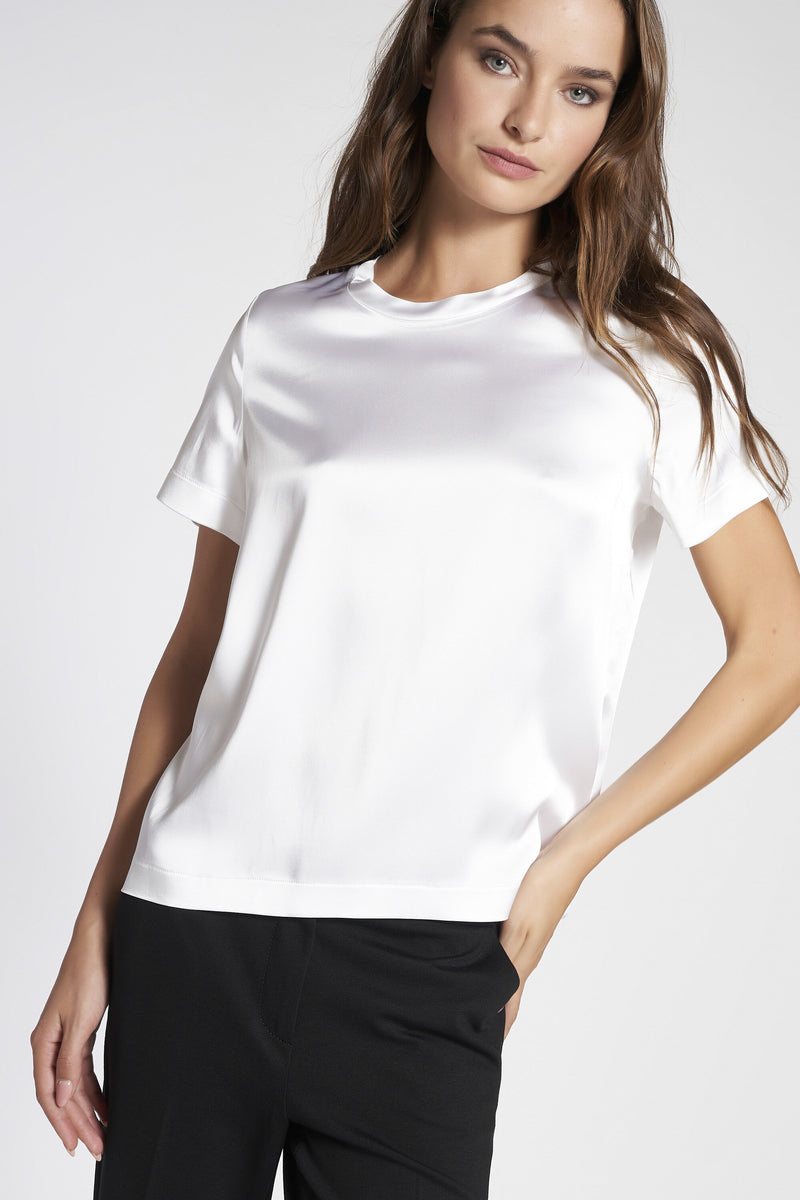 T-SHIRT IN RASO